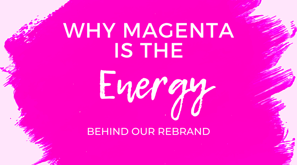 Why Magenta is the Energy Behind our Rebrand – craftandcolorco